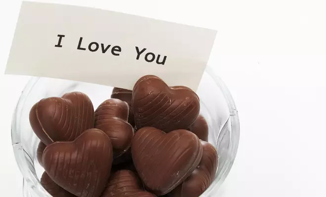 Chocolate rau hnub Valentine