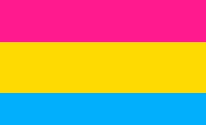 LGBTIQA + Pansexuality Flag