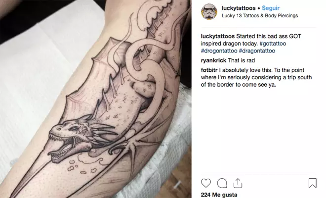 tatuaggi di drago