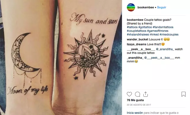 A tattoo for fans of this HBO series
