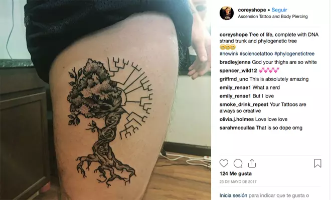 Nou pwopoze kèk tatoo trè syantifik