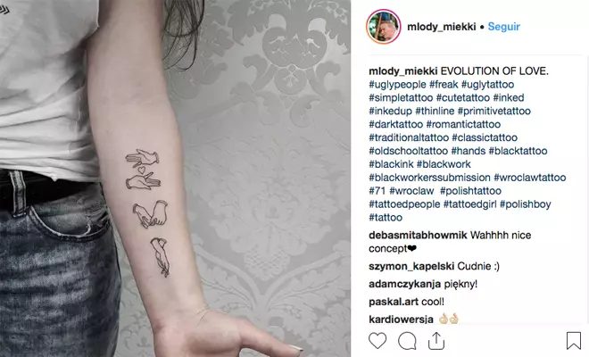 Hamkoringiz bilan juda romantik tatuirovka qiling