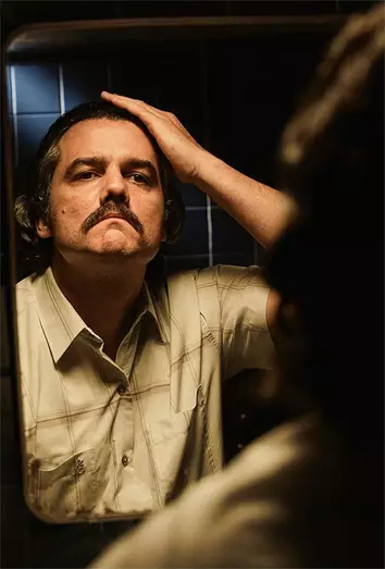 Pablo Escobar í Netflix seríunni Narcos