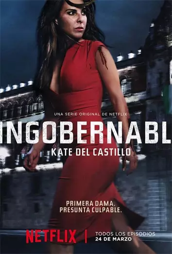 Kate del Castillo „Netflix“ filme „Nevaldomas“