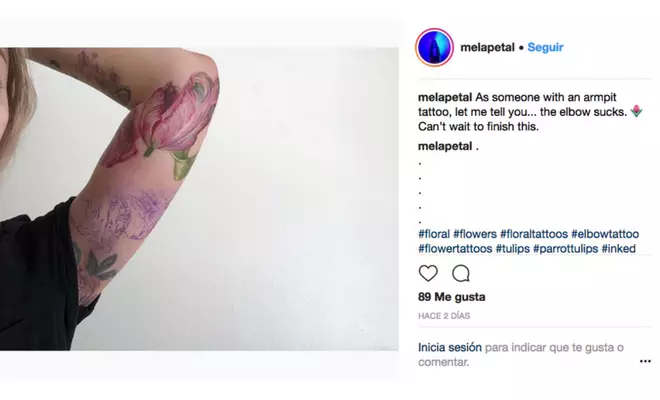 Bu tatuirovka bilen eliňizdäki güller