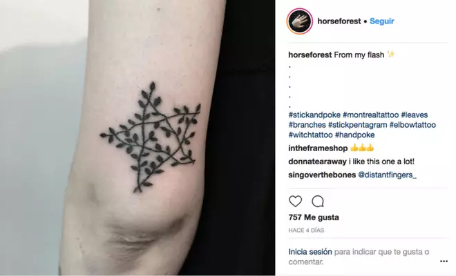 Ideer for tatovering på albuen