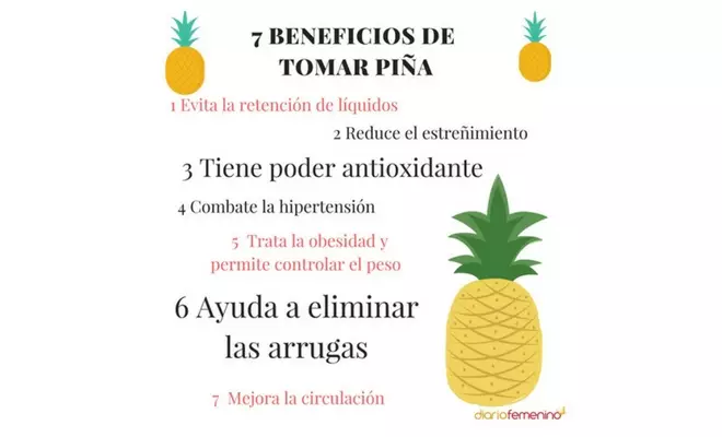 përfitimet e ananasit