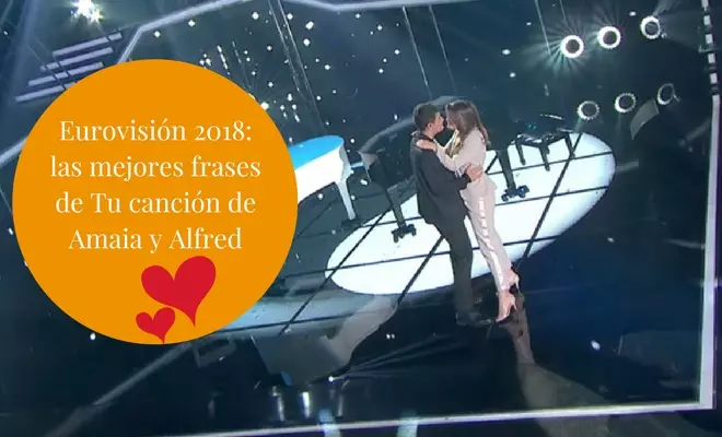 Eurovision 2018: o fuaitau sili o lau pese na saunia e Amaia ma Alfred