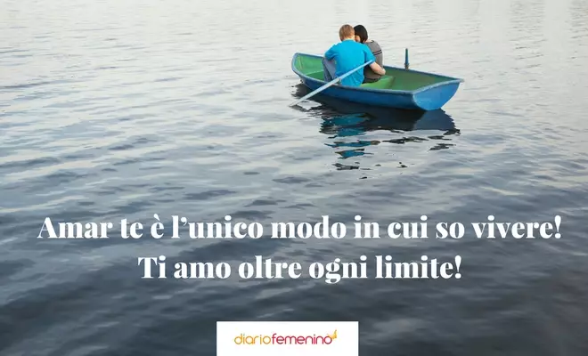 इतालवी में प्रेम वाक्यांश का स्पेनिश में अनुवाद किया गया