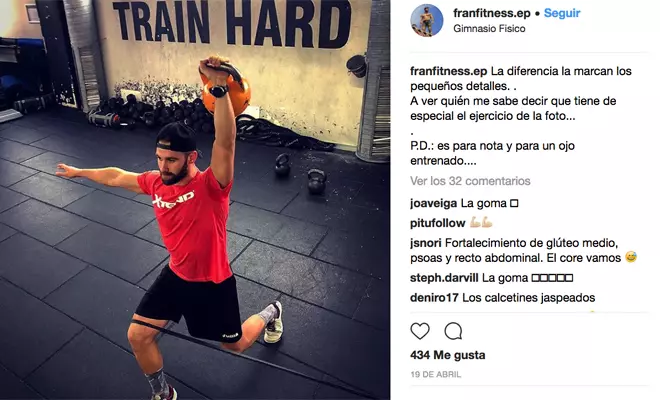 Perhatikan beberapa latihan crossfit