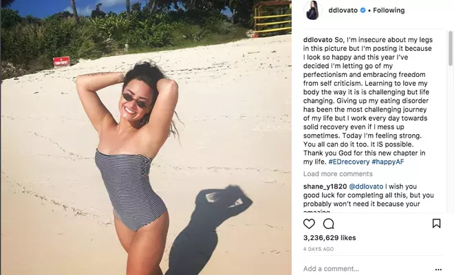 Learn to love your body with the advice of Demi Lovato