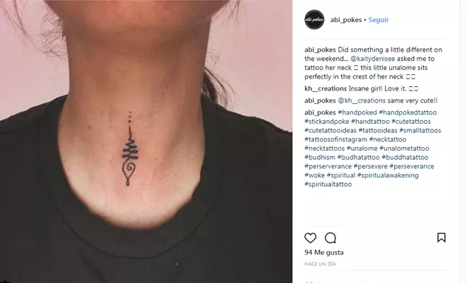 татуировки, которые украсят вашу шею