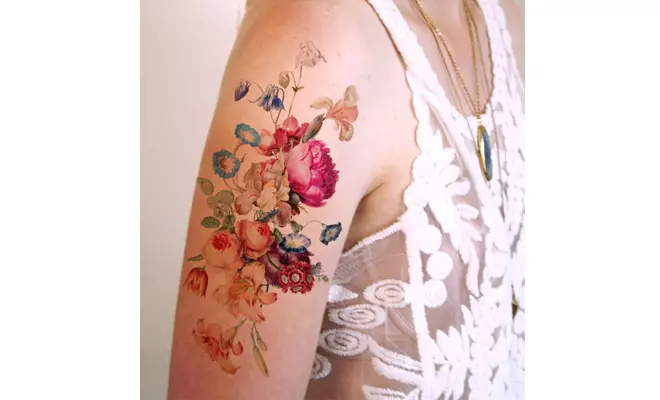 癌症女人纹身