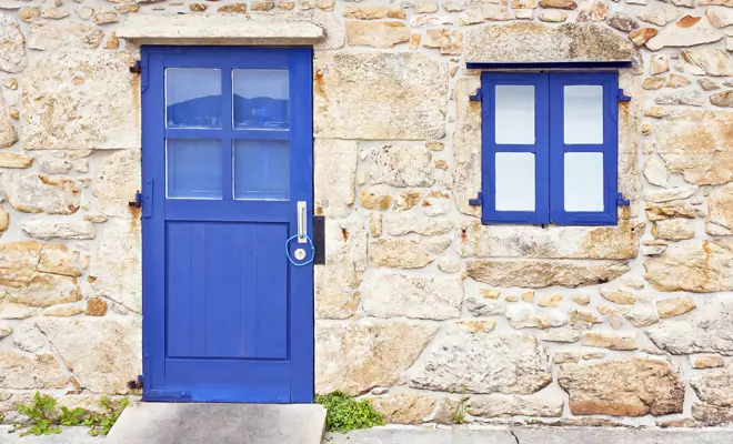 10 दरवाजे व्यक्तित्व परीक्षण: गहरा नीला दरवाजा