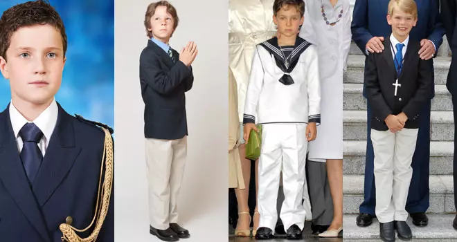 Տղայի հաղորդության զգեստներ՝ նավաստի, ծովակալի կամ բաճկոնի կոստյում