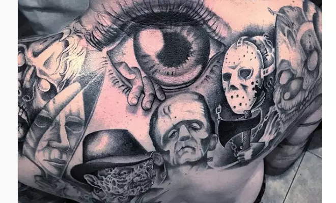 Tattoo ideeën foar horror leafhawwers