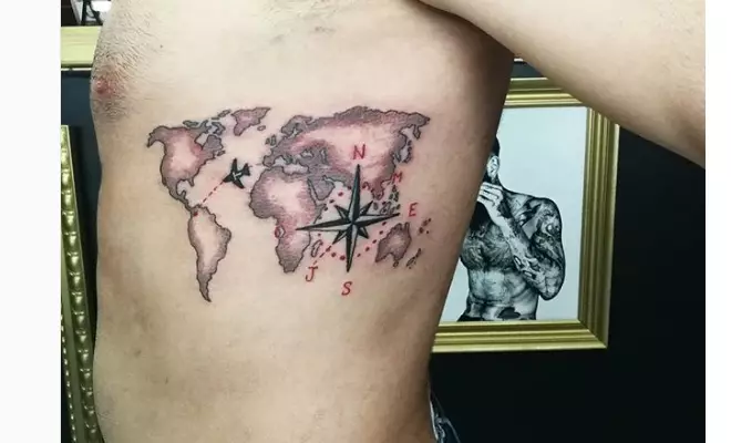 mga tattoo ng cardinal point