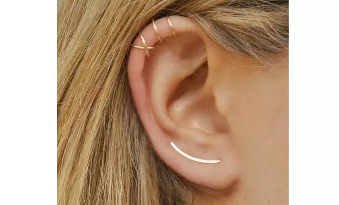 oor piercings: nuwe mode