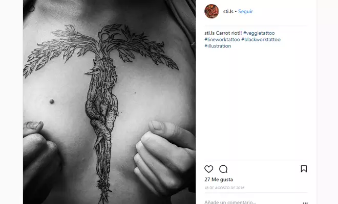 10 tattoo kung saan gugustuhin mong maging vegetarian