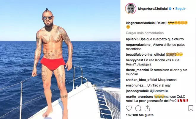 Would you get as many tattoos as soccer players?