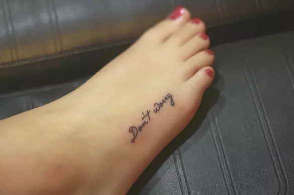 foot tattoos