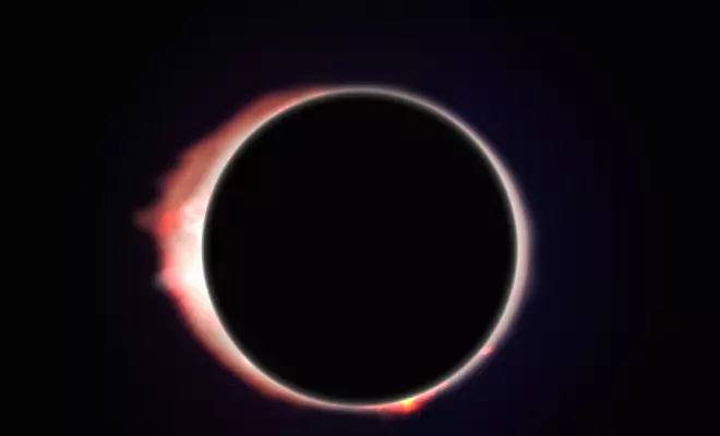 ແສງຕາເວັນ eclipse 21 ສິງຫາ