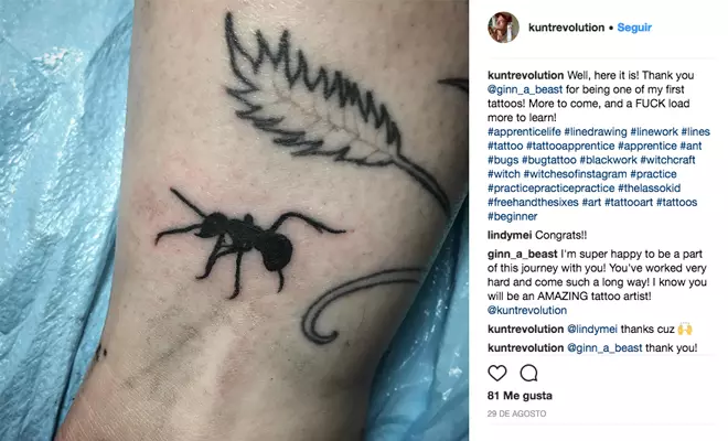 Insekt-tatoveringer, hvilken af dem ville du få?