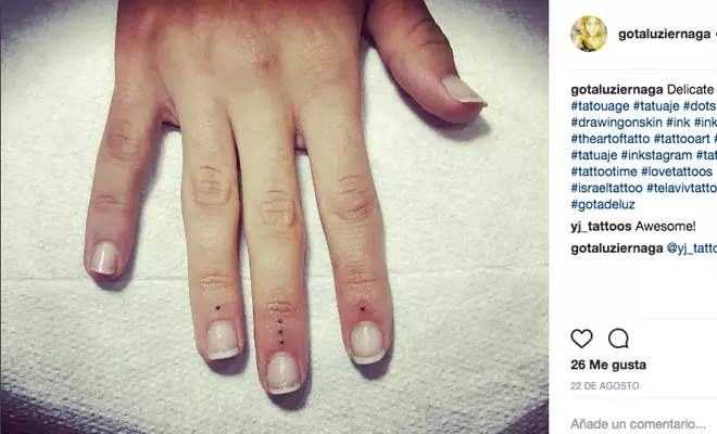 Cuticle tattoos, de lêste trend op Instagram