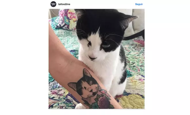 tatouage de chat