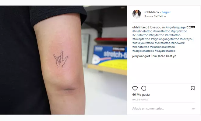 maliliit na tattoo