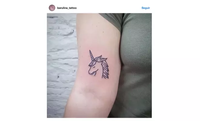 Unicorn татуировкасы: алар эмнени билдирет?