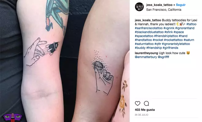 tatuazhe për miqtë më të mirë