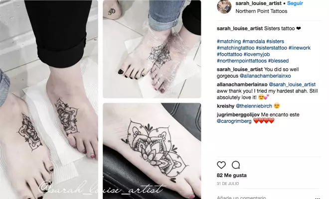Tatuaggi per le migliori sorelle del mondo