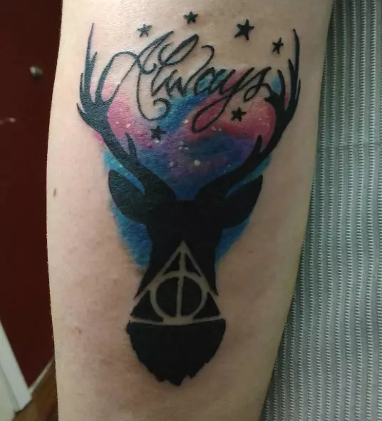 patrónus és tetoválások, amelyeket Harry Potter ihletett