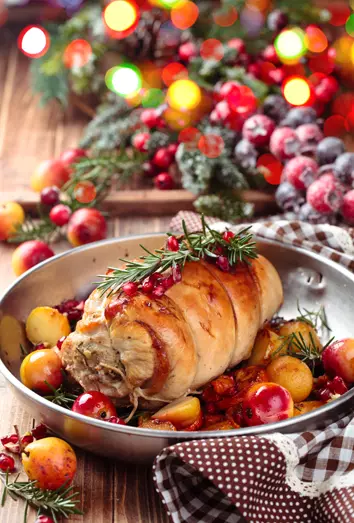 We give you ideas of delicious recipes with meat for Christmas
