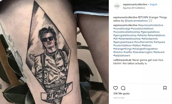 Tatuaje doar un fan Stranger Things va înțelege