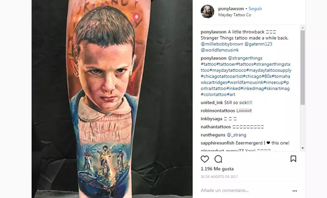 Tattoo Only A Stranger Things Fan Will Understand