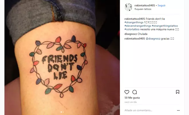 Tattoo Only A Stranger Things Fan Will Understand