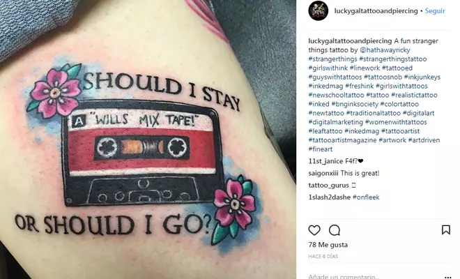 Tetovējumi Sapratīs tikai Svešas lietas Fans