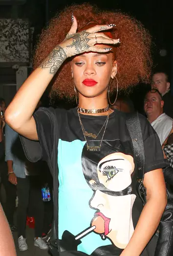 Rihanna na tatouage