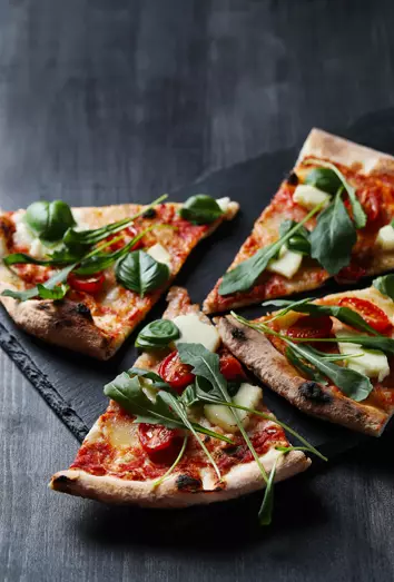 Pizzaer, der er sunde og ikke fedende