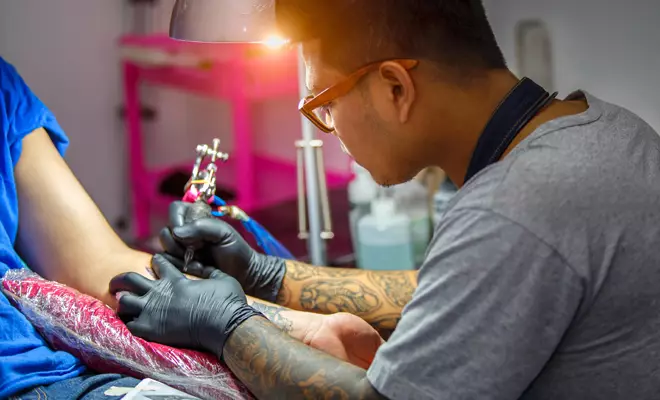 Why a tattoo can turn green over time