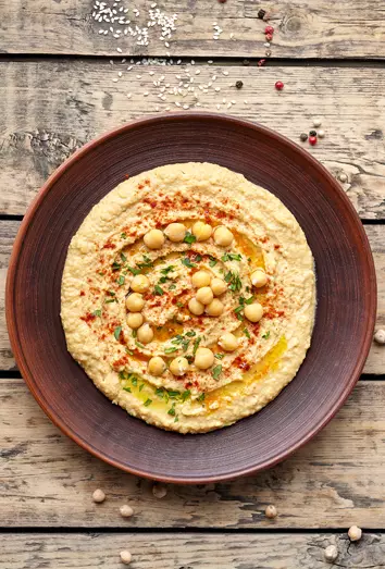 Awọn ilana pẹlu hummus