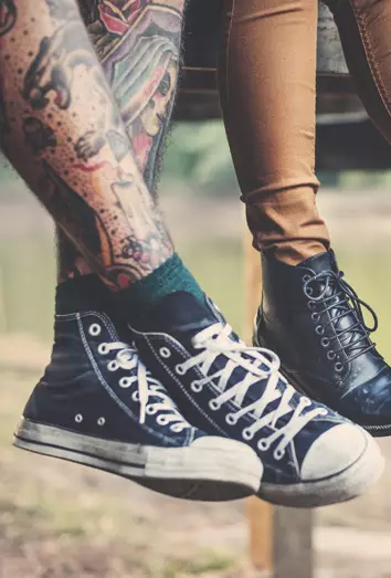 tetovanie na nohách pre mužov