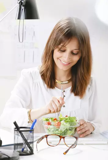 Como comer ben na oficina