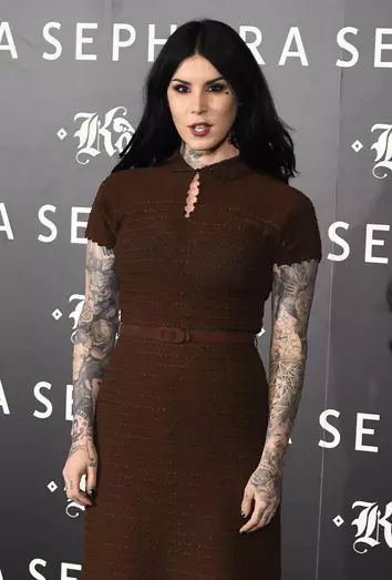 Kat von D's tattoos