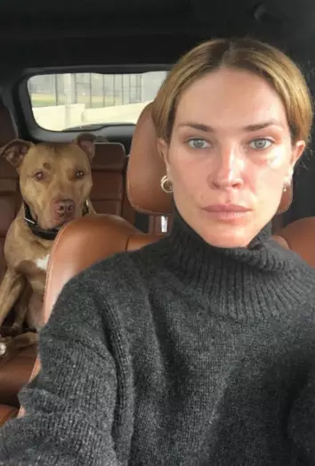 Erin Wasson is passionate about her dog Pitbull Cream