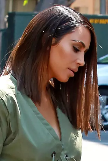 Long bob: Bag-ong haircut ni Kim Kardashian