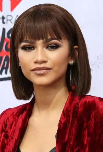 Bob hårklipp for Zendaya