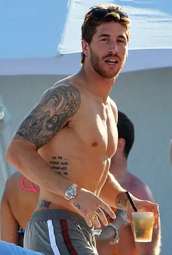 Tatuaggi Sergio Ramos